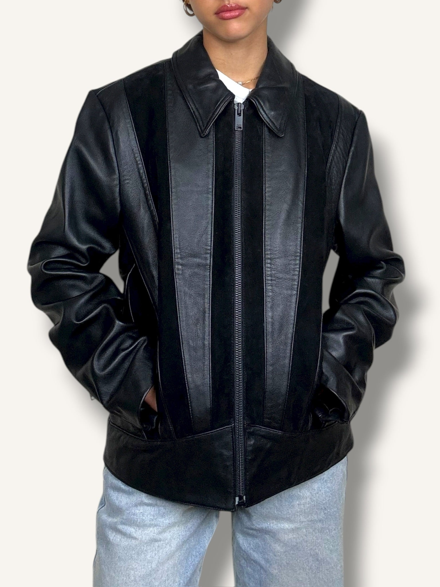 Leather & Suede Jacket – Jen Wonders